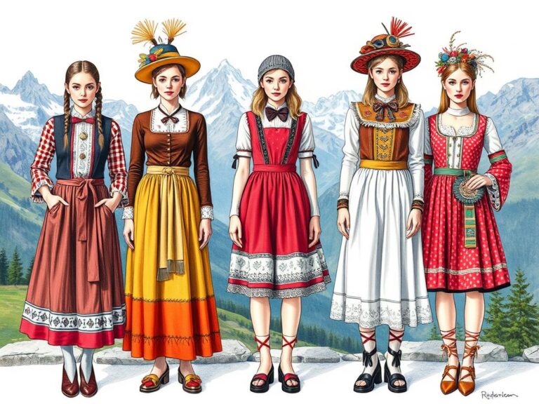 Traditionelle Schweizer Trachten und ihre Bedeutung - exiting.ch